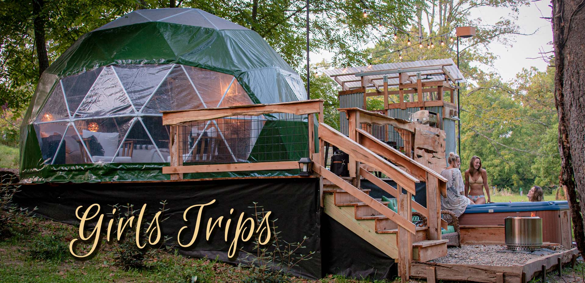 Home ~ WV Glamping Domes